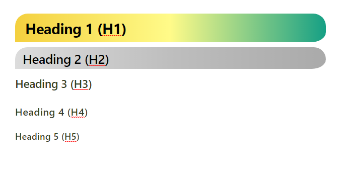 Obsidianハディング（小タイトル）を飾る - CSS Snippets